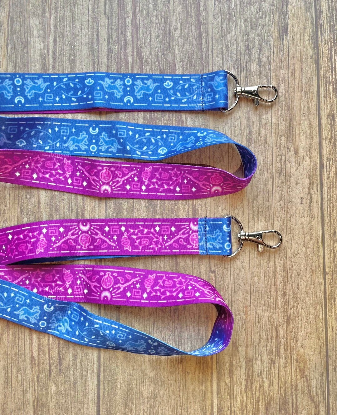 Mythology Blue and Pink Lanyard | Greek Myths Cerberus Persephone Hades ...