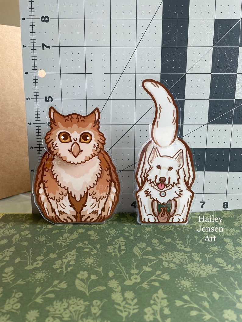 BG3 Standee Bobblehead | Bg3 Scratch Owl Bear Inspired Baldur Dnd Dog ...