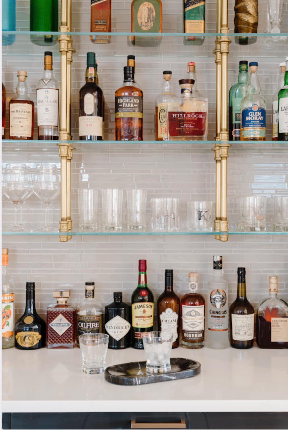 Ceiling-mounted French Bistro Shelves for Bar or Kitchen (custom) - Etsy