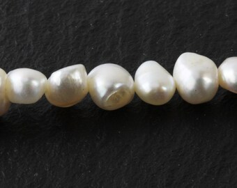 Lavender Pearls Freshwater Pearls Oblong Potato PearlsYour | Etsy