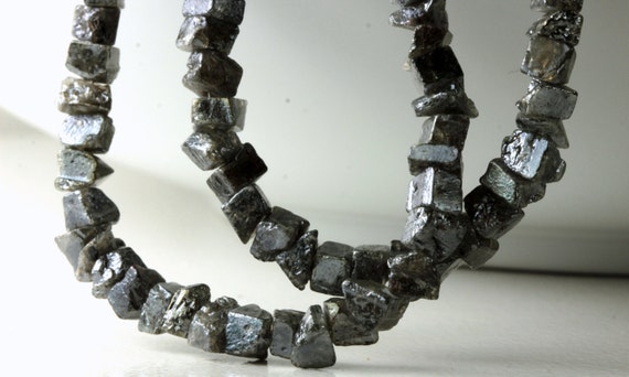 Grey Mystic Silverite 3-D Cubed Free Form Gemstones Your | Etsy