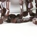 Coffee Moonstone Nuggets AB Coating, Semiprecious 6.5mm to 7.8mm X 8 ...
