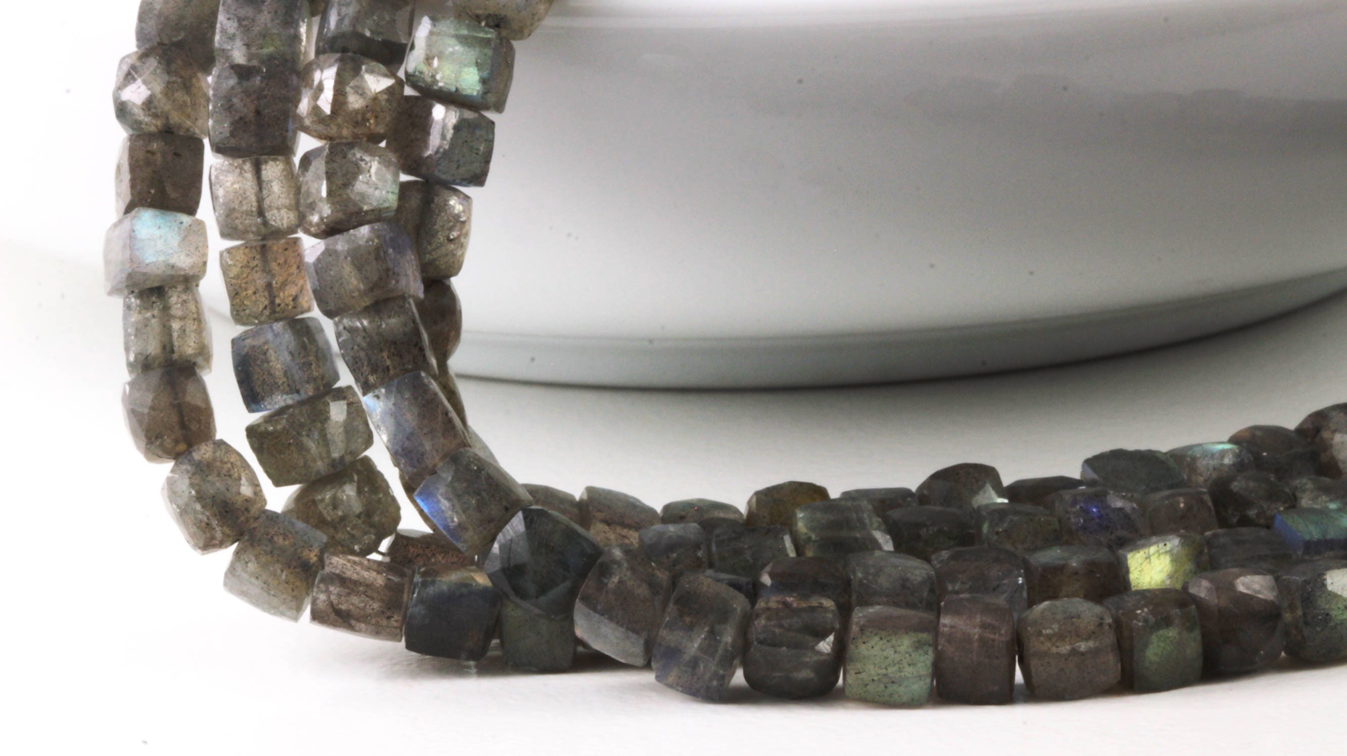 Labradorite Faceted 3D Cube Natural Labradorite You Choice 1 - Etsy