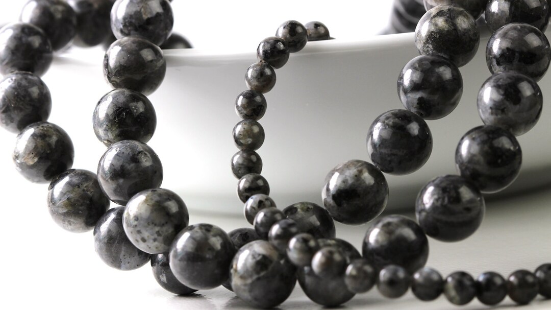 Chinese Labradorite Smooth Polished Round Beads, 6mm, 8mm, 10mm, and ...