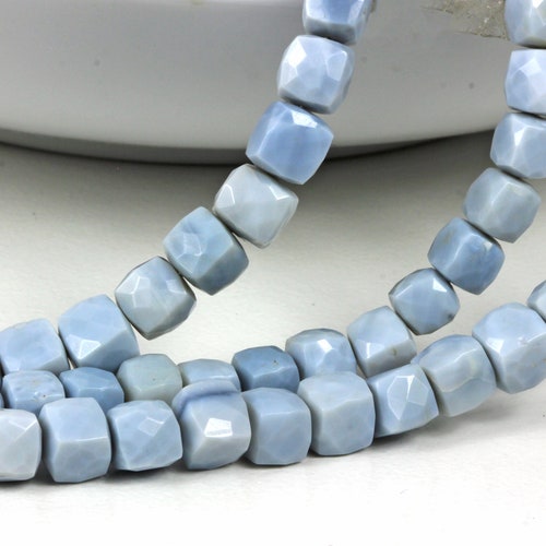 Peruvian Blue Opal Cube Beads 7mm to 8mm Our Choice of Amount - Etsy