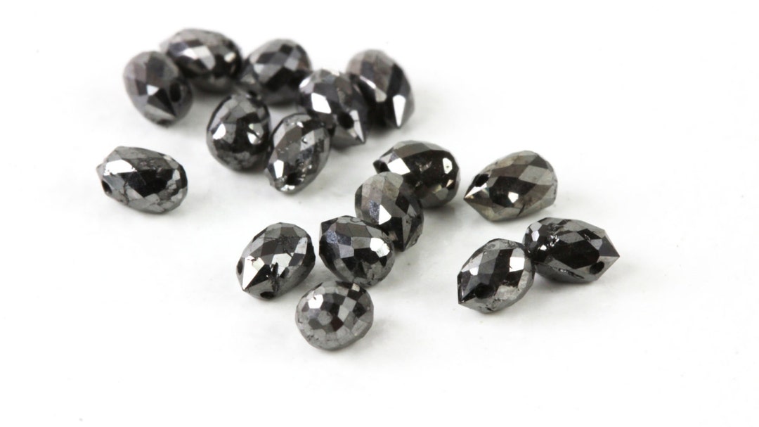 Diamond Faceted Teardrop Diamonds Cut and Polished , ONE, Your Choice ...