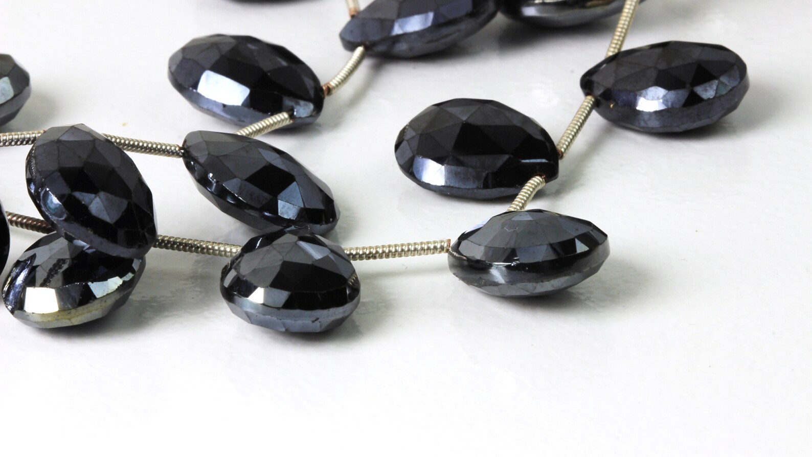 Black Spinel Briolette Mystic Micro Faceted Black Gemstones - Etsy