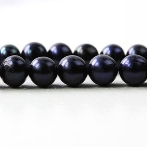 Pearls Freshwater Pearls Navy Blue Potato Pearls, 1/4, 1/2, or Full ...