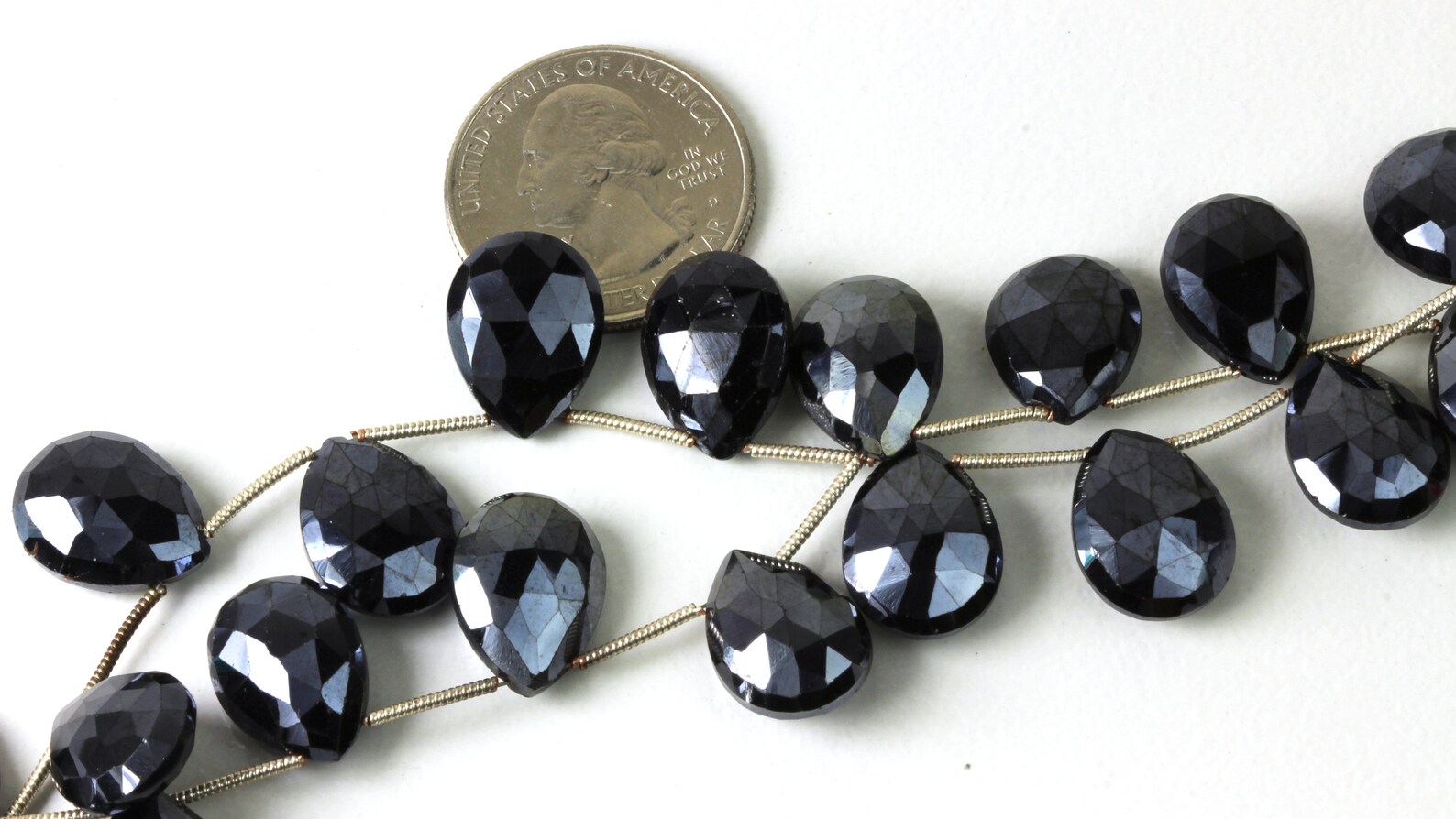 Black Spinel Briolette Mystic Micro Faceted Black Gemstones - Etsy