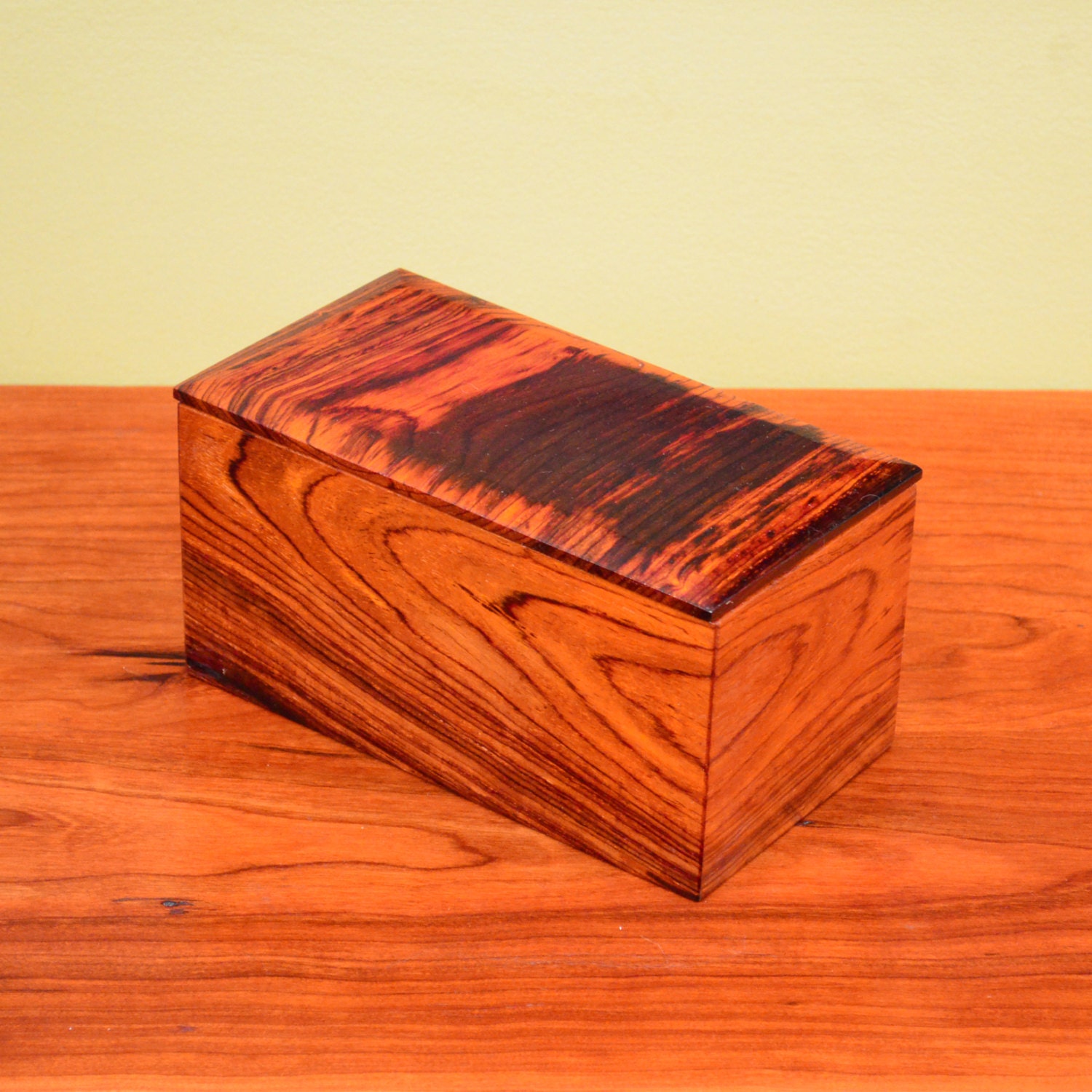 Large Cocobolo Stash Boxes Handmade by Westwood Woodworking. These ...
