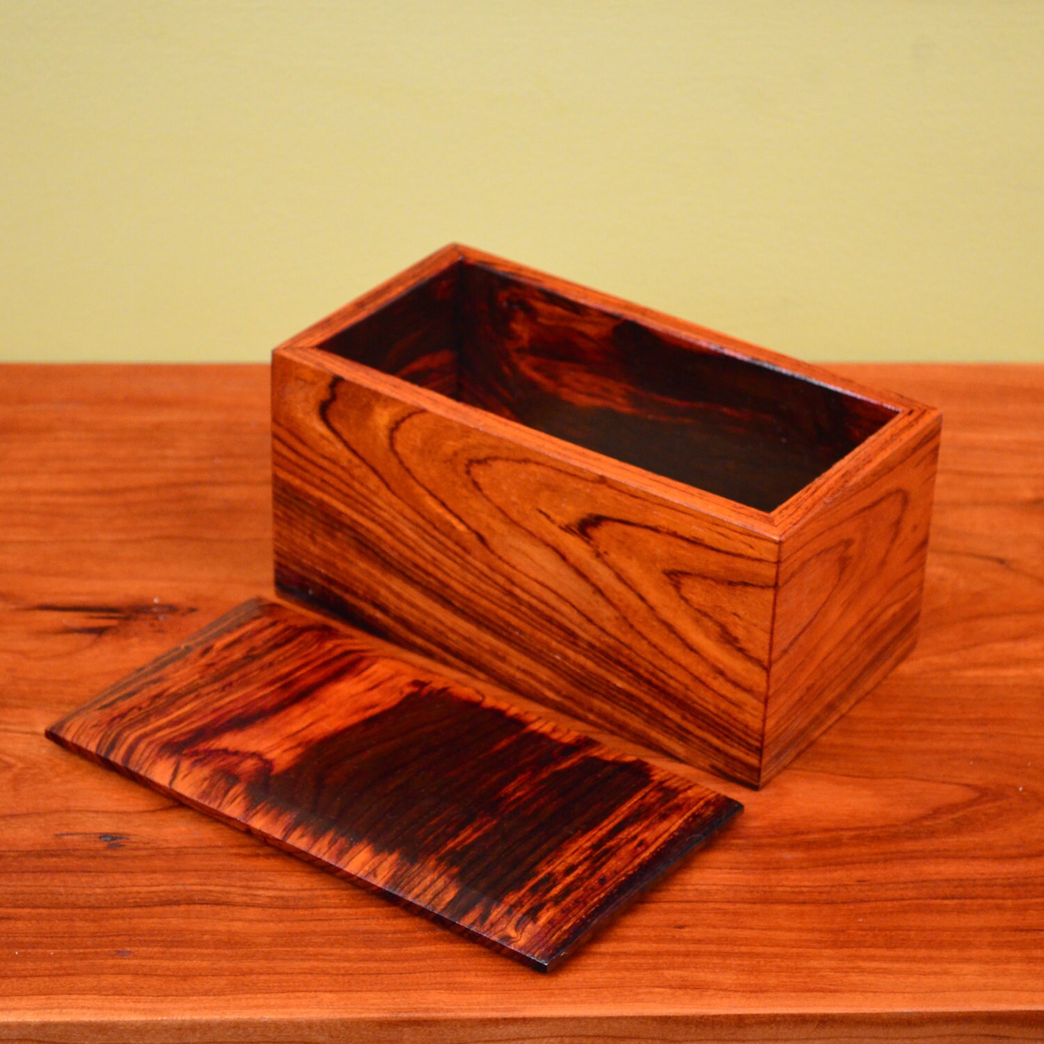 Large Cocobolo Stash Boxes Handmade by Westwood Woodworking. These ...