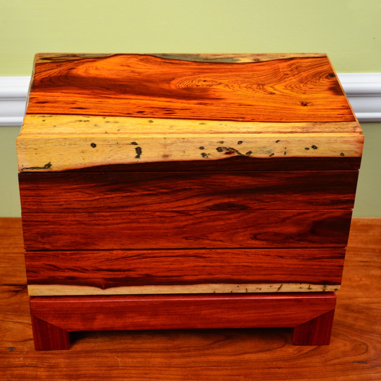 Cocobolo Box With 4 Drawers Handmade by Westwood Woodworking. the Box ...