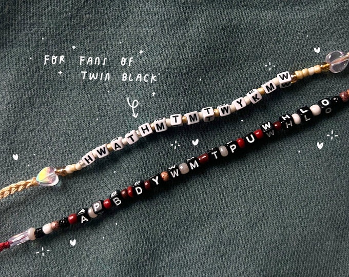 Y2K Anime Braided Friendship Bracelets - Anime Couples; Handmade ...