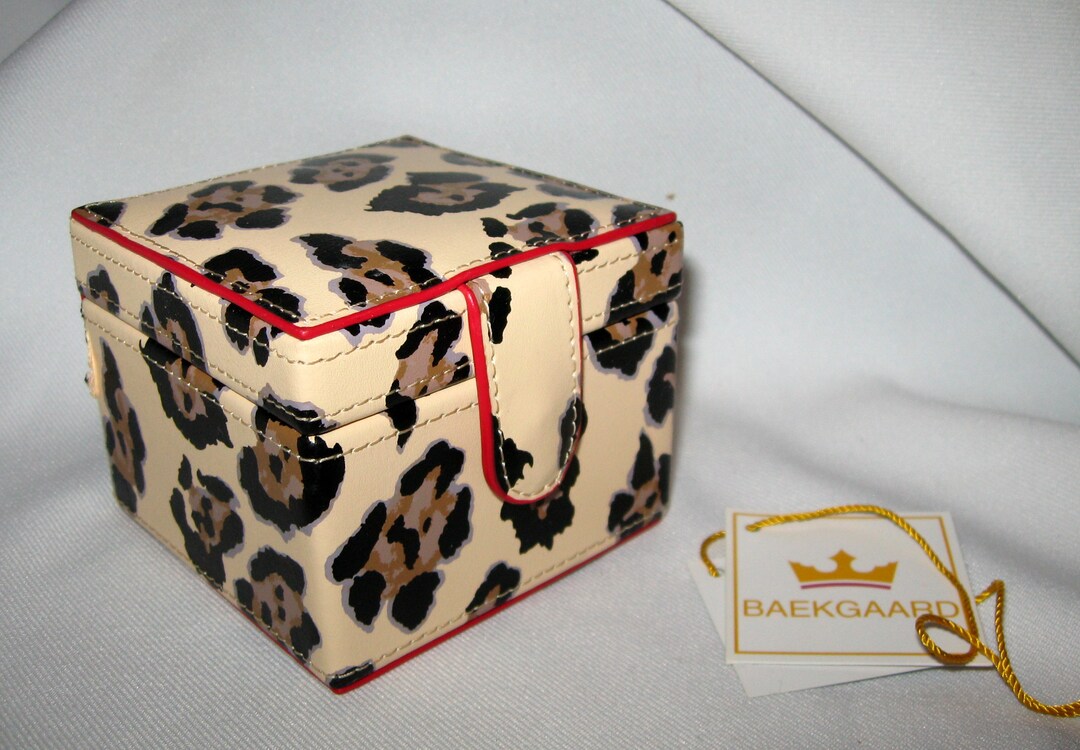 Vera Bradley/baekgaard Mini Leather Jewelry Case - Etsy
