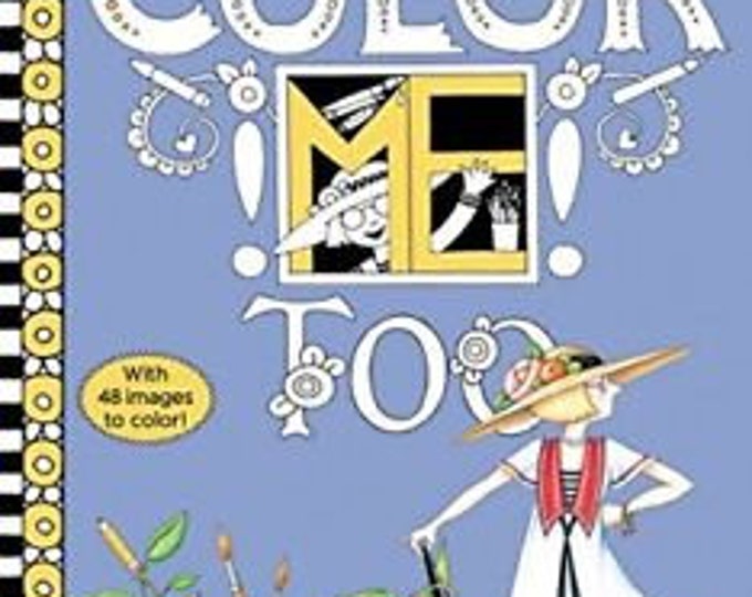 Mary Engelbreit's Color ME Too Coloring Book - Etsy