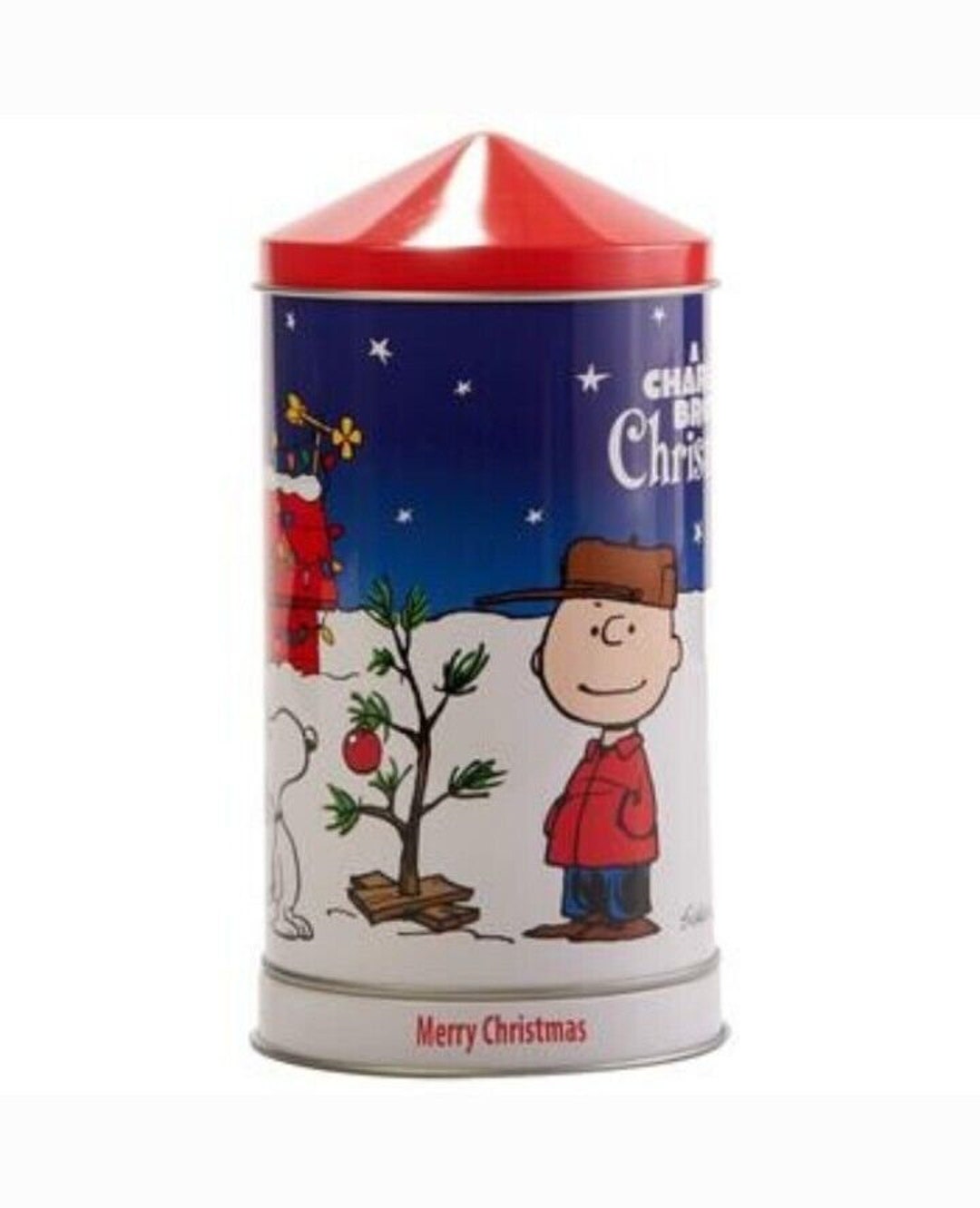 Charlie Brown Peanuts Musical Cookie Tin Containing Bite Size - Etsy