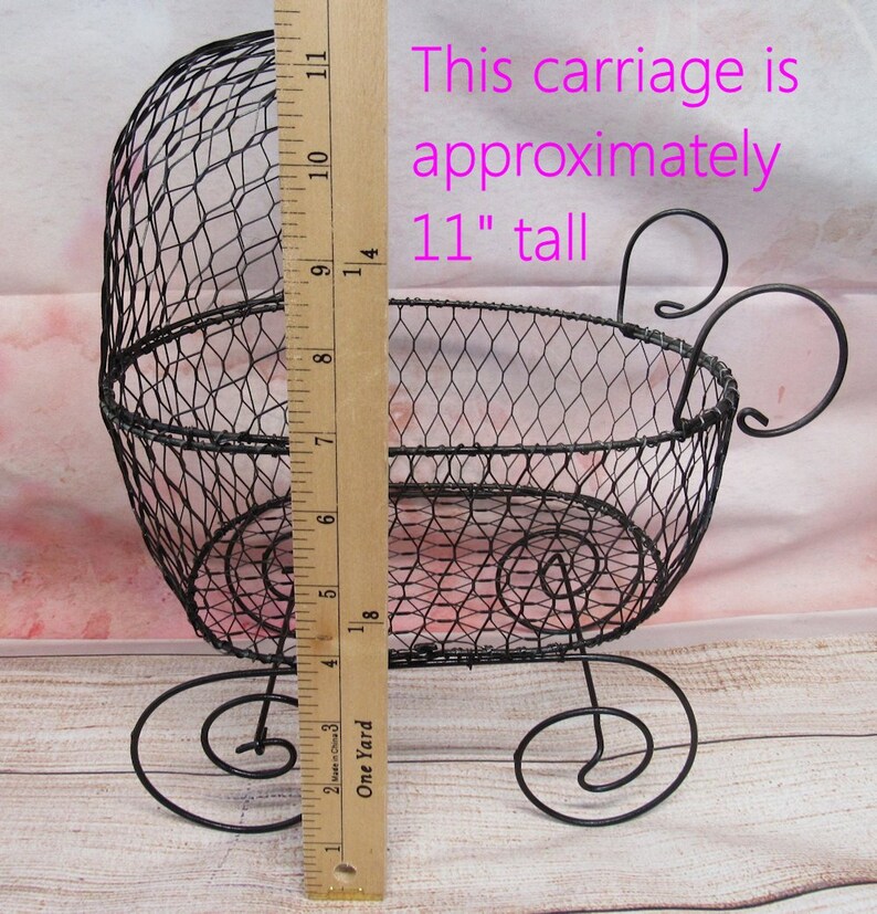 11 Antique Wire Baby Carriage Pram Great for Baby - Etsy