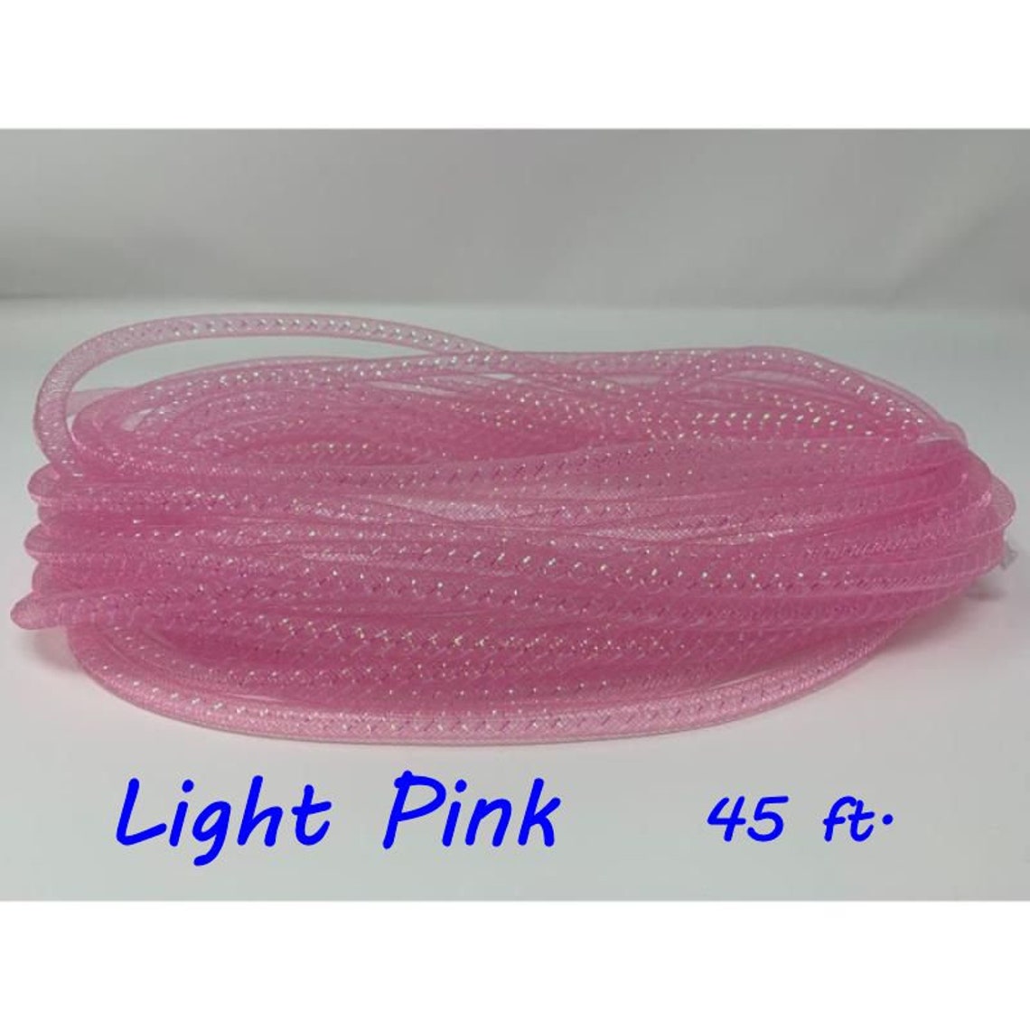 PINK Mesh Tubing Great for Craft Projects Great for Wreath - Etsy