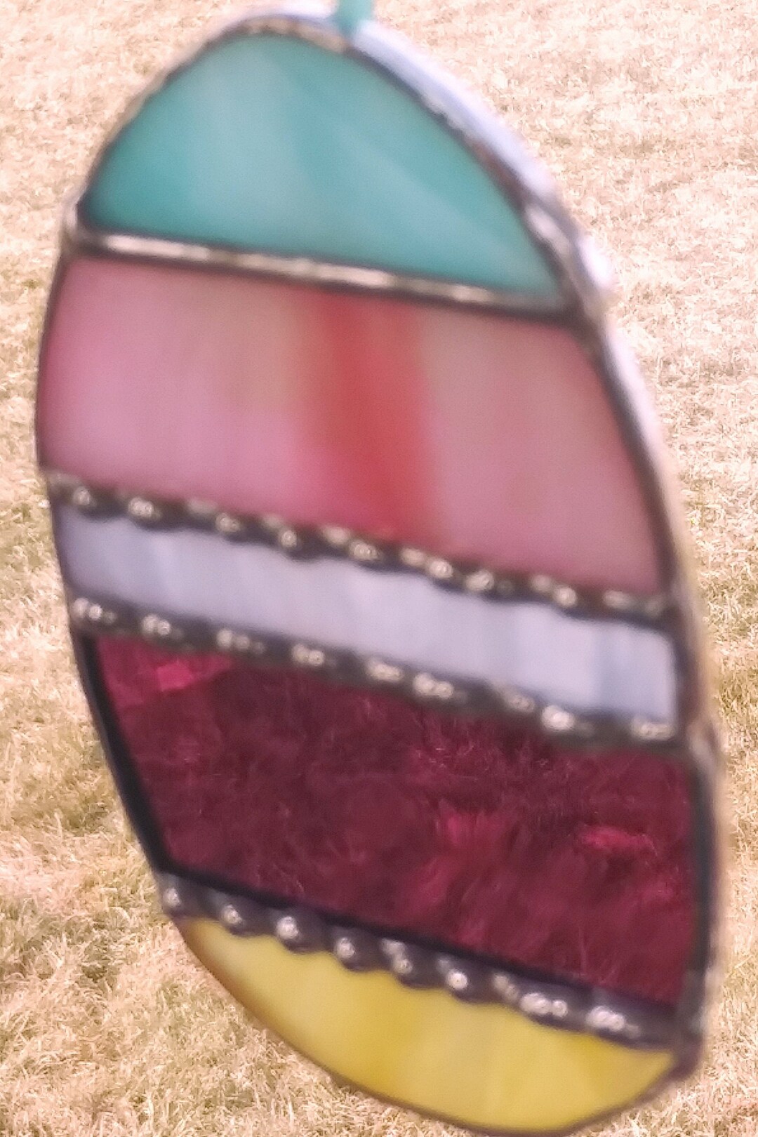 Stained Glass Easter Egg - Etsy