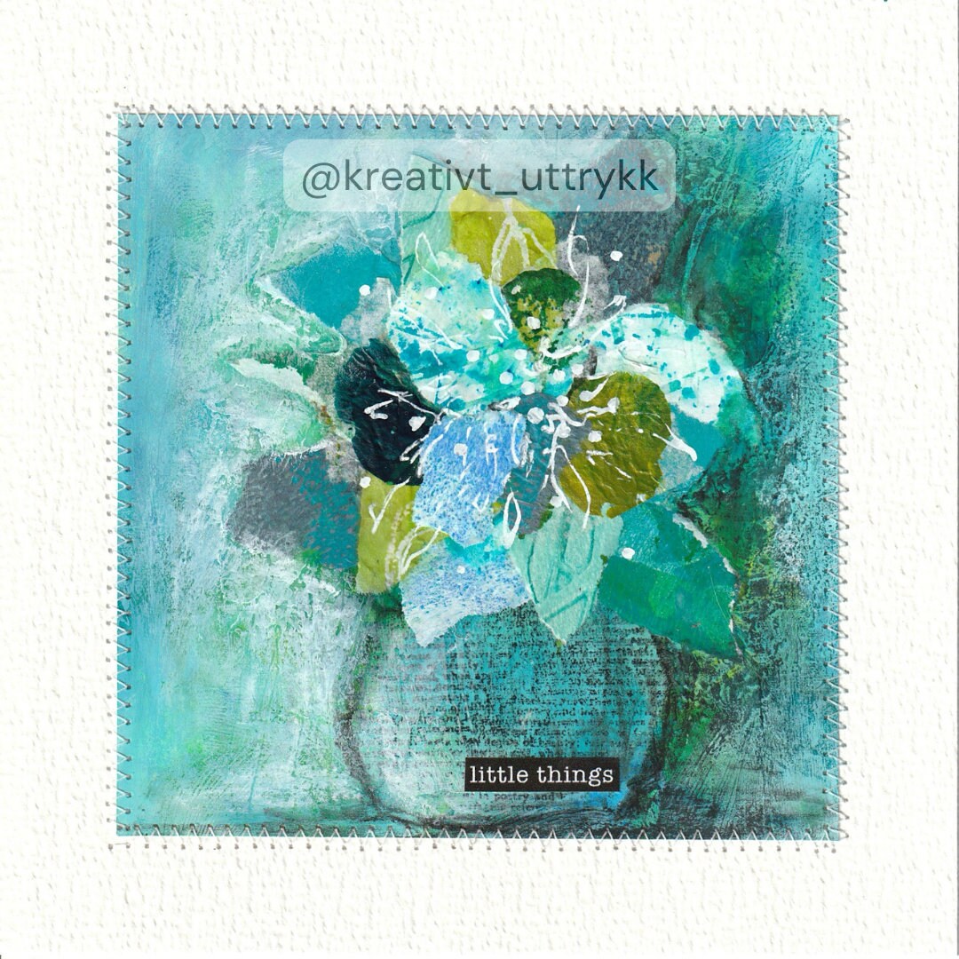 Mixed Media Collage 55 Original Art - Etsy UK