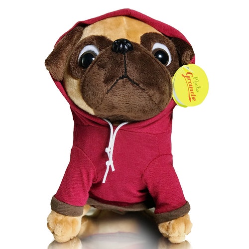 Pug Stuffed Animal Puggle Stuffed Animal Petit Brabancon - Etsy