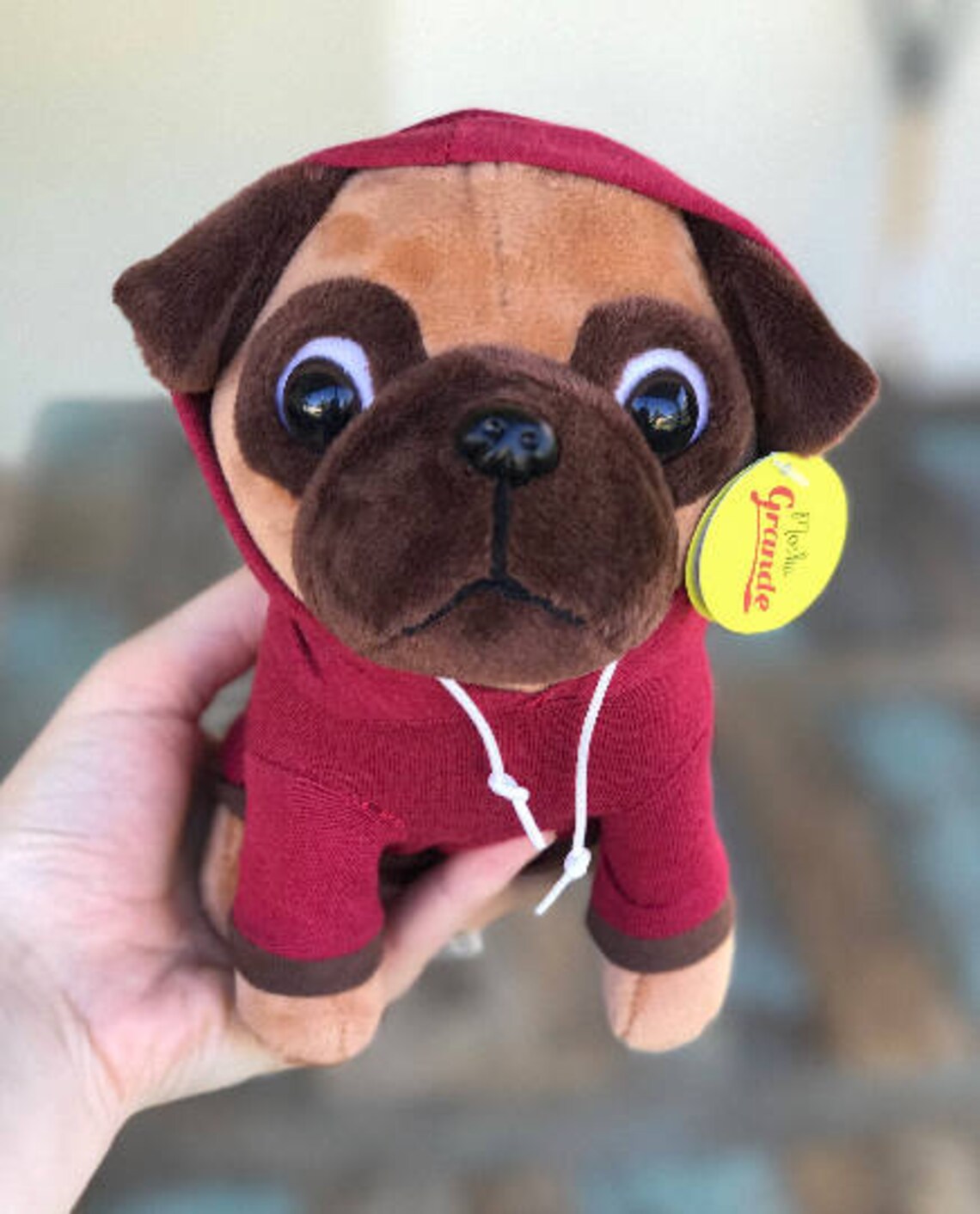 Pug Stuffed Animal Puggle Stuffed Animal Petit Brabancon - Etsy