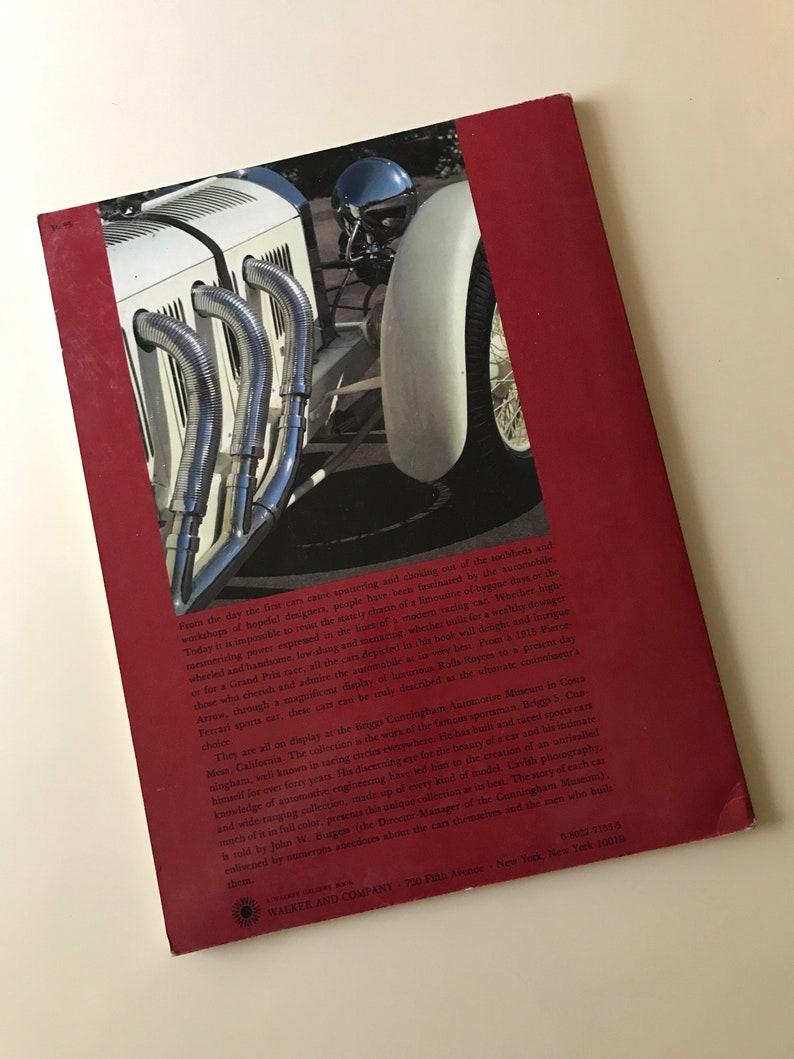 70s Vintage Book / Connoisseurs Choice / Racing, Sports and Touring ...