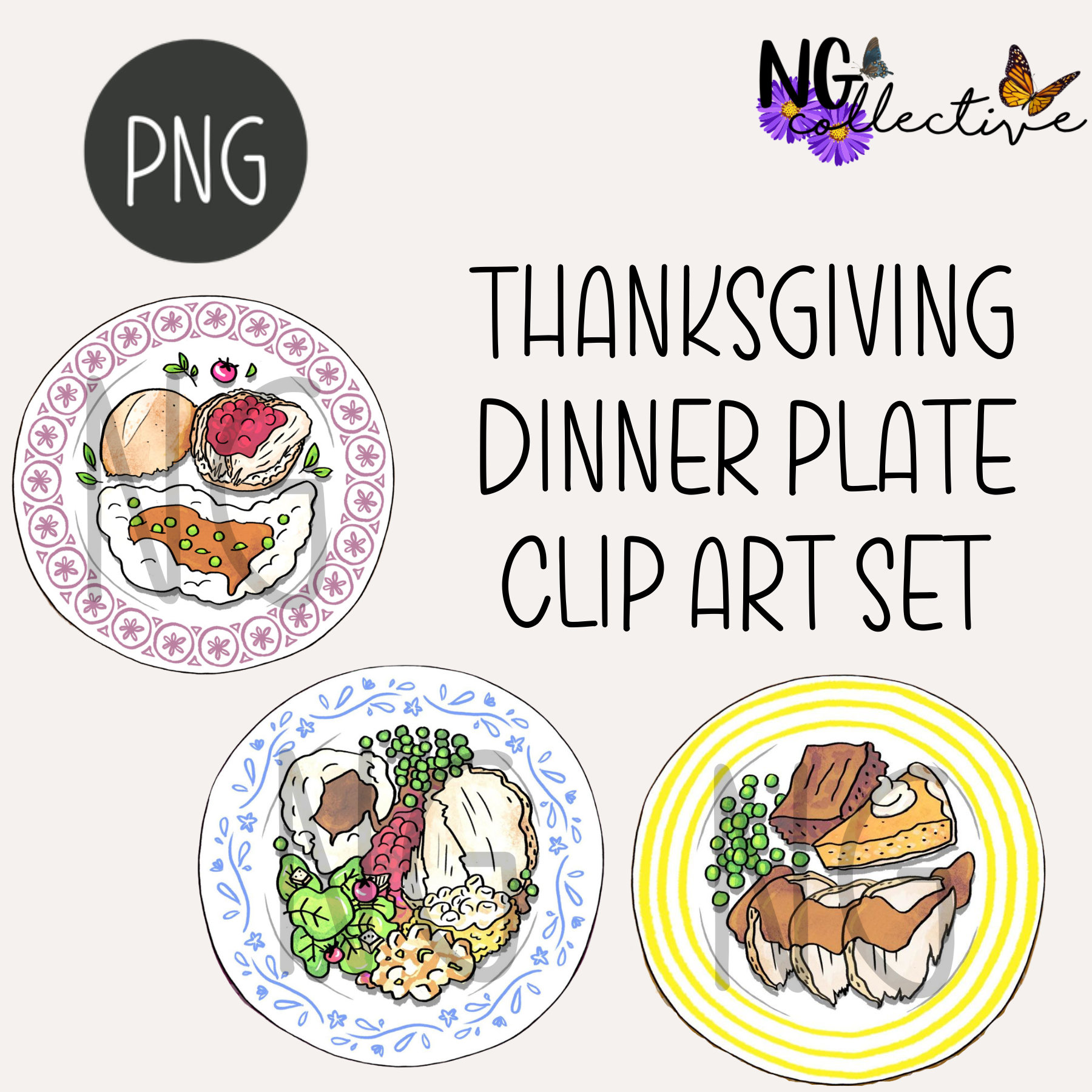 Turkey Dinner Plate Png