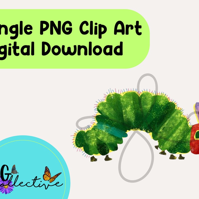Hungry Caterpillar Png - Etsy