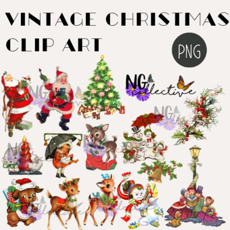 Retro Clip Art - Etsy