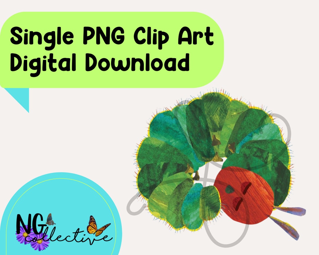 Sleeping Hungry Caterpillar PNG Clip Art Descarga digital / The Very ...