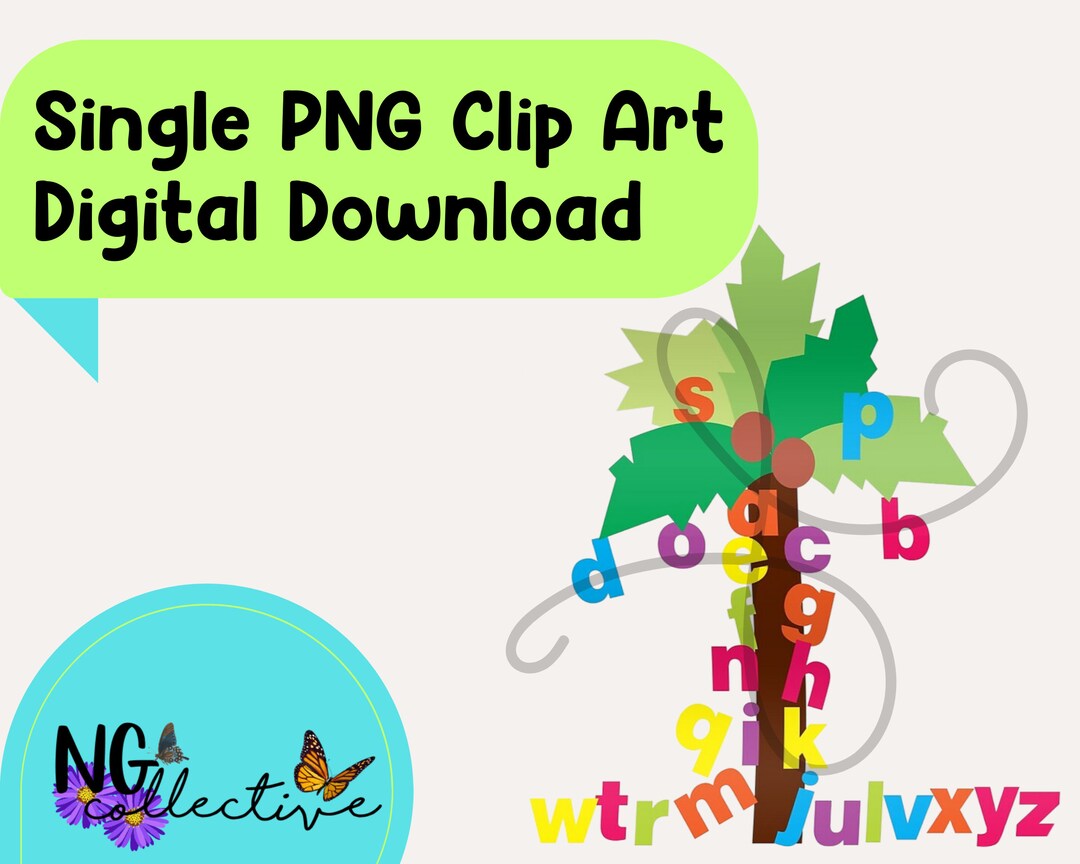 Chicka Chicka Boom Boom Book PNG Clip Art Digital Download Alphabet ...