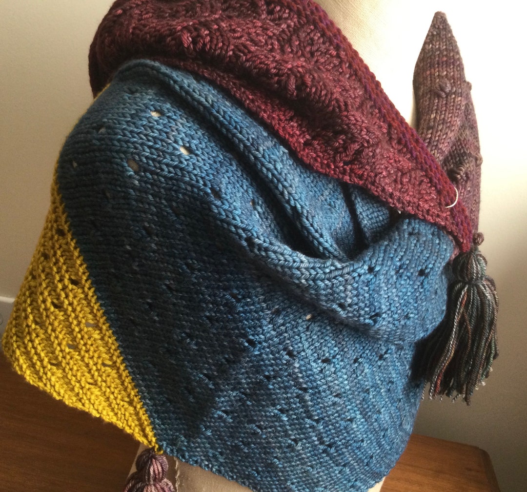 Many Colors Shawl/scarf - Etsy