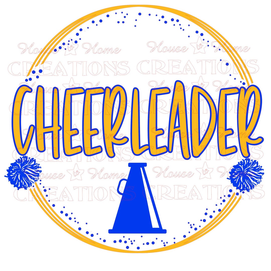 Cheerleader SVG, Cheerleader Cut File - Etsy