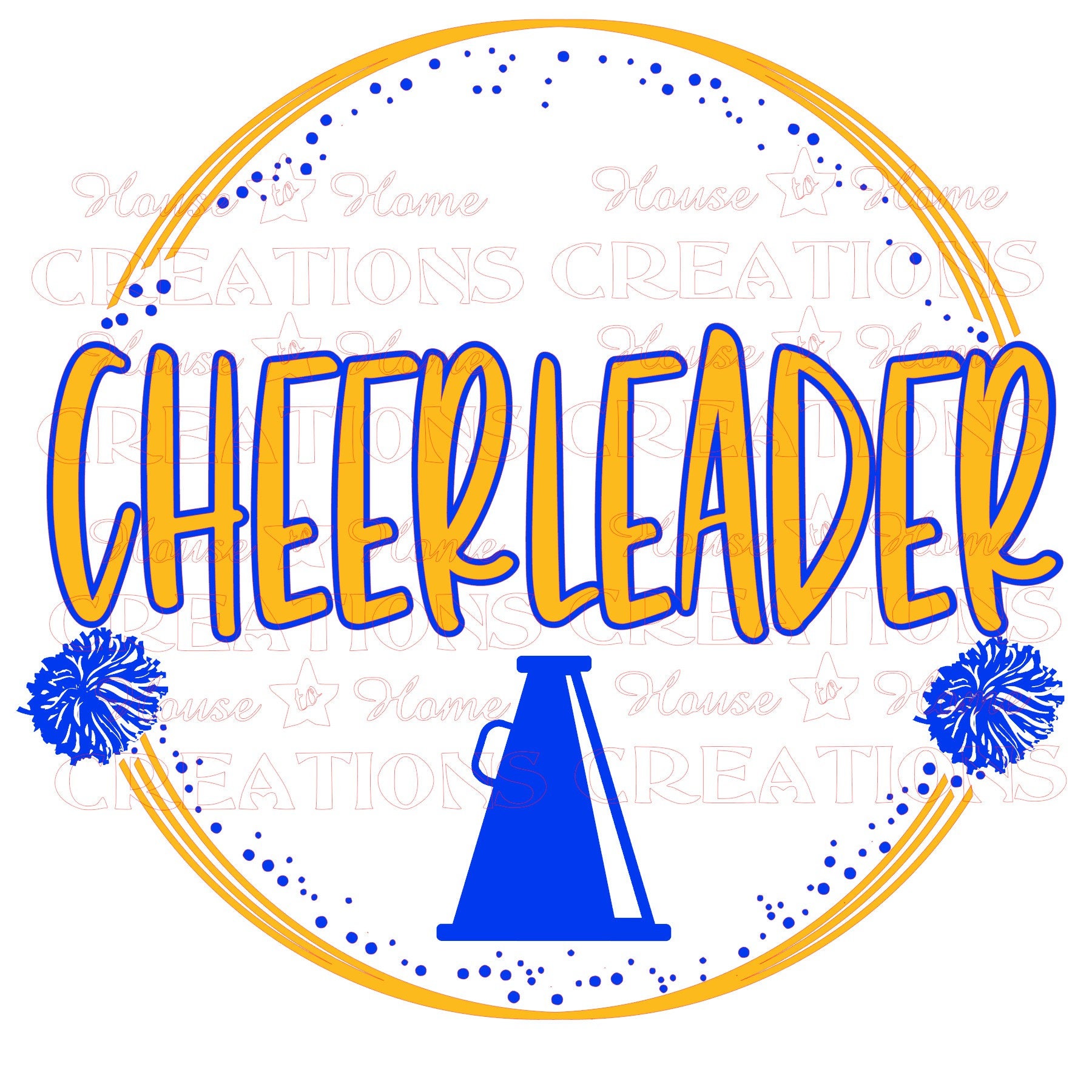 Cheerleader SVG, Cheerleader Cut File - Etsy