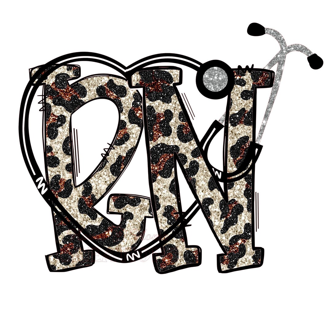 RN Sublimation Design, RN Instant Download, RN Print for Shirts, T ...