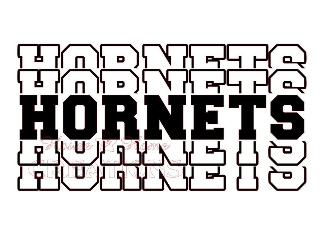 Hornets SVG, Hornets Digital Design, Mascot Design, Spirit Day Design ...