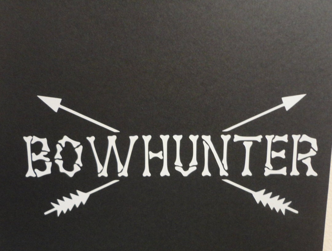 Bow Hunting Decal - Etsy