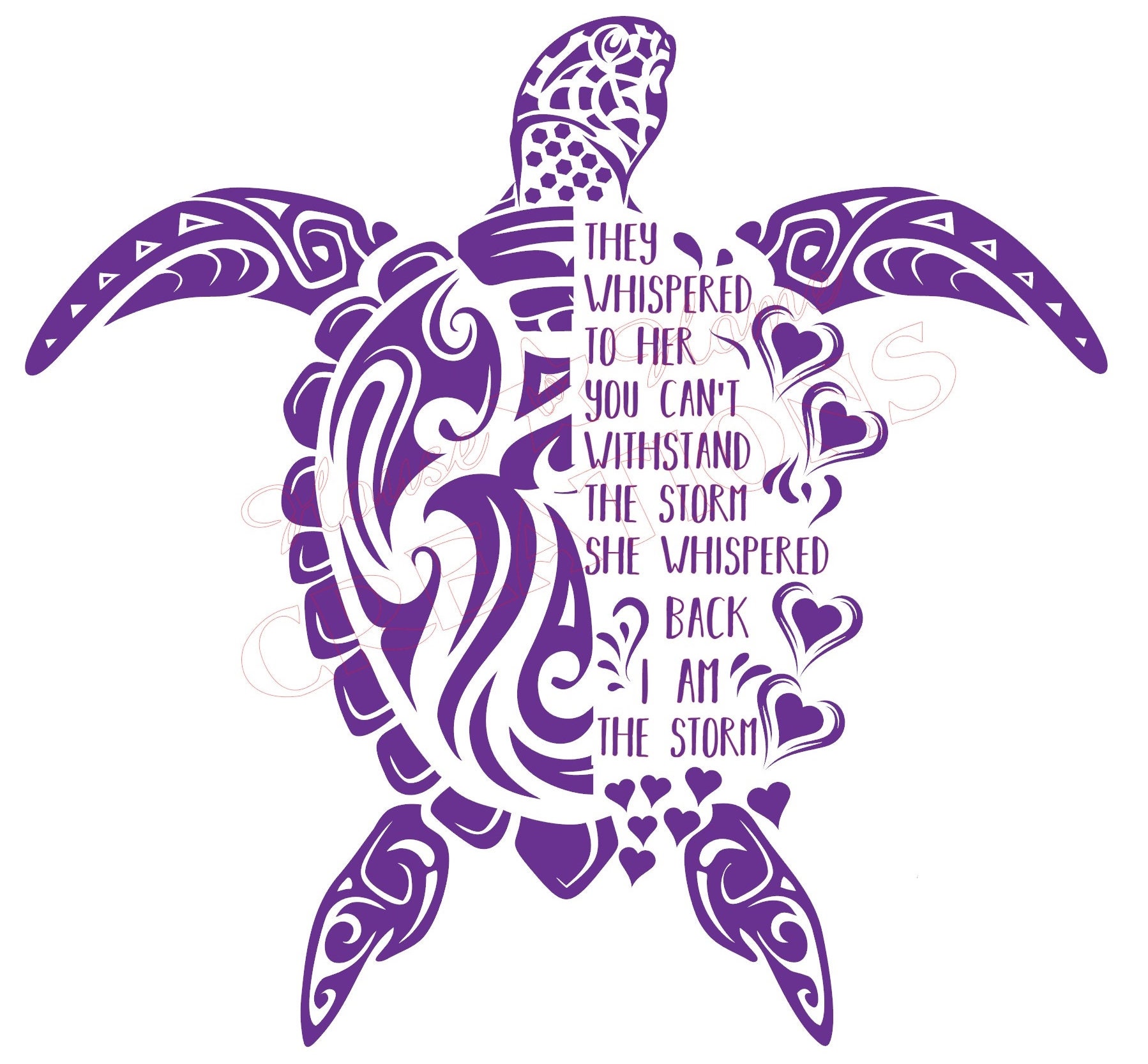 Sea Turtle SVG, Sea Turtle Cut File, Turtle SVG, I Am the Storm Svg ...