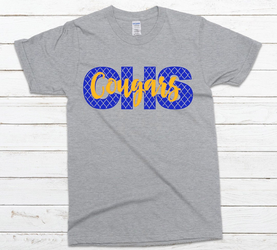 Custom School Spirit Shirt, Spirit Day Shirt, Custom Mascot Shirt ...