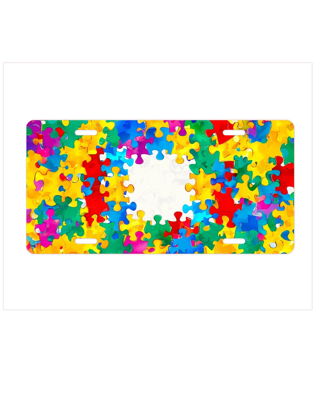 Autism Mom License Plate Frame, Autism Awareness, Mom Car Accessories ...