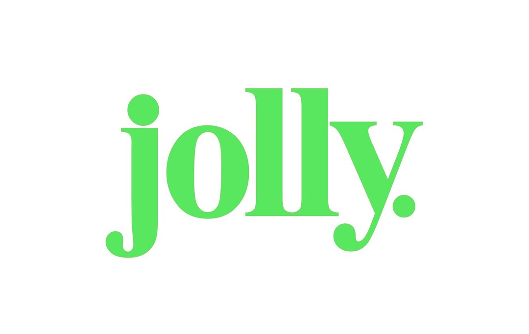 Jolly SVG Cut File: Christmas Silhouette (digital Download) - Etsy