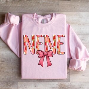 Preppy NENE Coquette Bow Sublimation Design (instant Download) - Etsy
