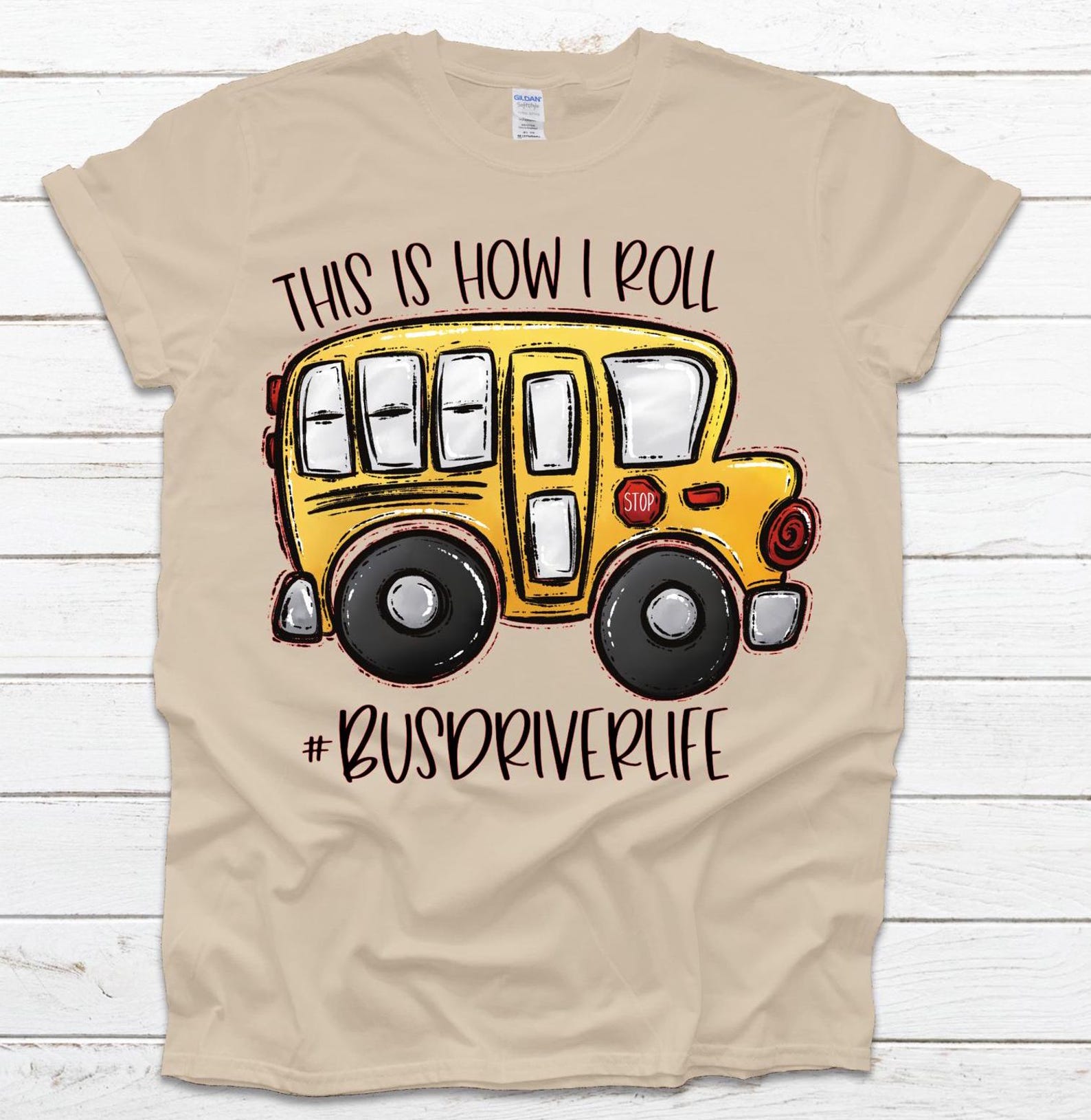 Bus Driver Life PNG: Shirt Sublimation Design (digital Download) - Etsy