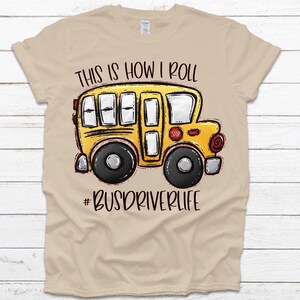 Bus Driver Life PNG: Shirt Sublimation Design (digital Download) - Etsy