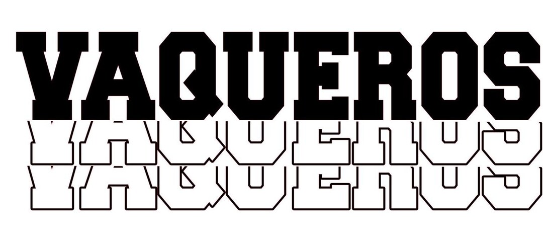 Custom SVG File, Vaqueros Svg - Etsy