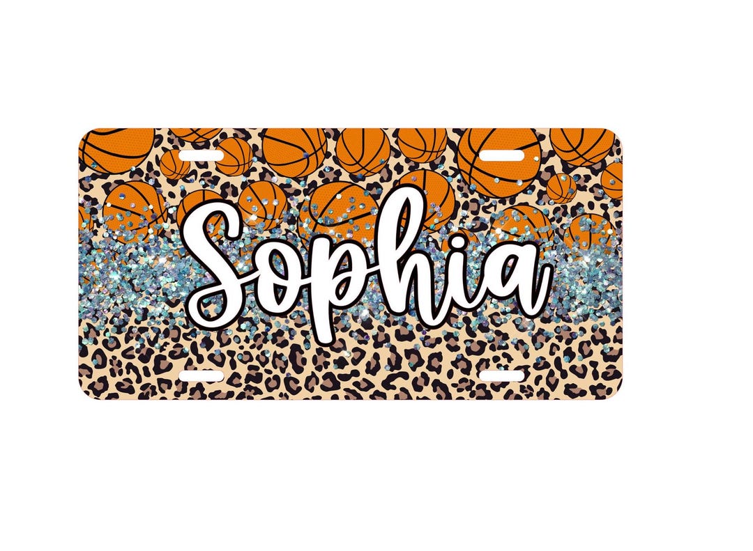 Basketball License Plate, Basketball Decorations, Front License Plate ...
