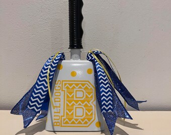 Cowbell Team Spirit Custom Cheer Bell - Etsy