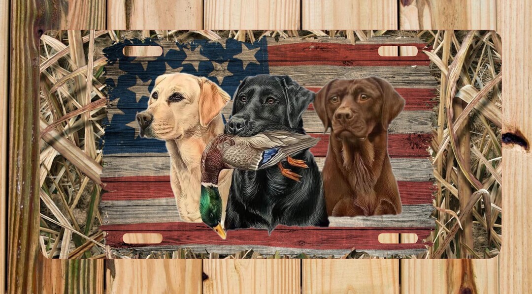 Duck Hunter License Plate, Hunting Car Tag, Hunter's Vehicle Decor ...