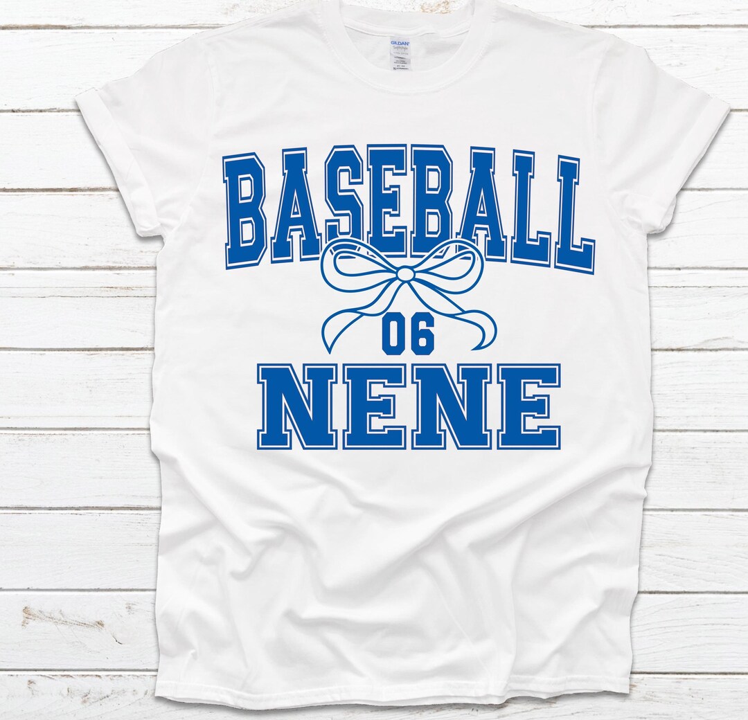 Custom Baseball Nene Shirt: Personalized Grandma Gift - Etsy